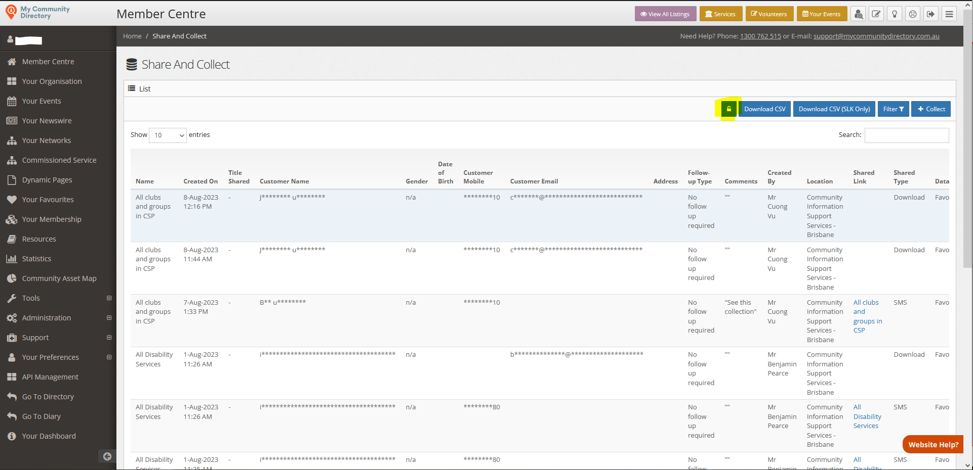 The Data Collection Tool
