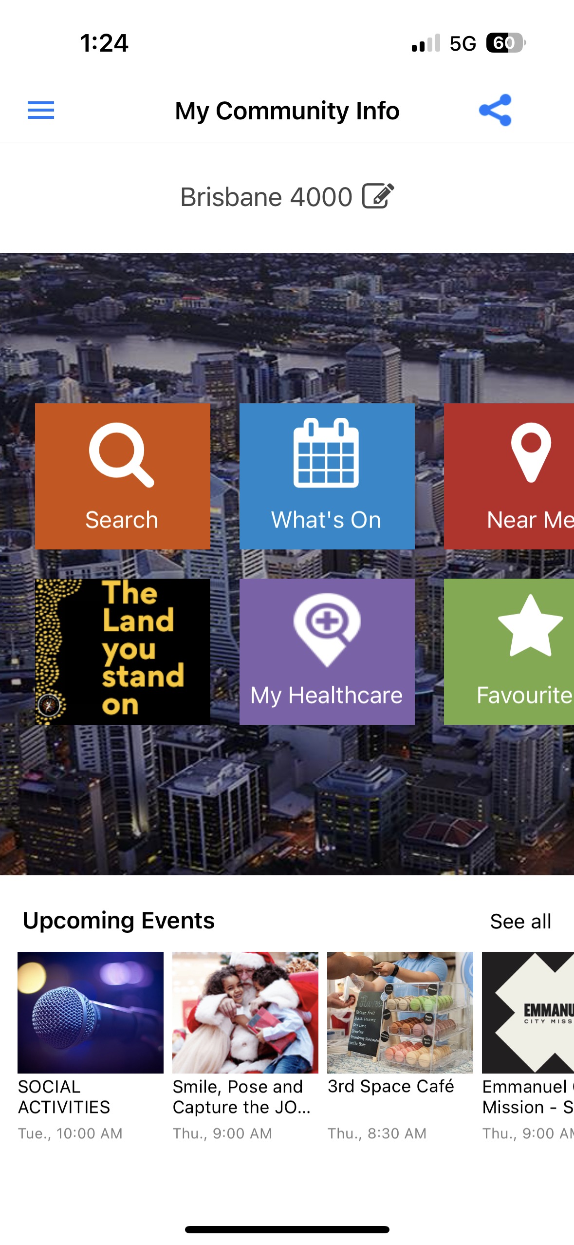 What is My Community info